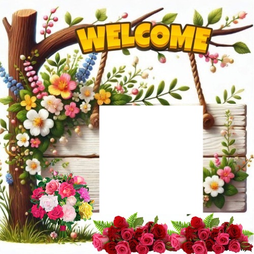 Welcome Photo Frame Effect | Pixiz