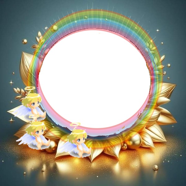 Rainbow Photo Frame Effect | Pixiz
