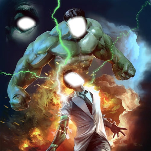 HULK Photo Frame Effect | Pixiz