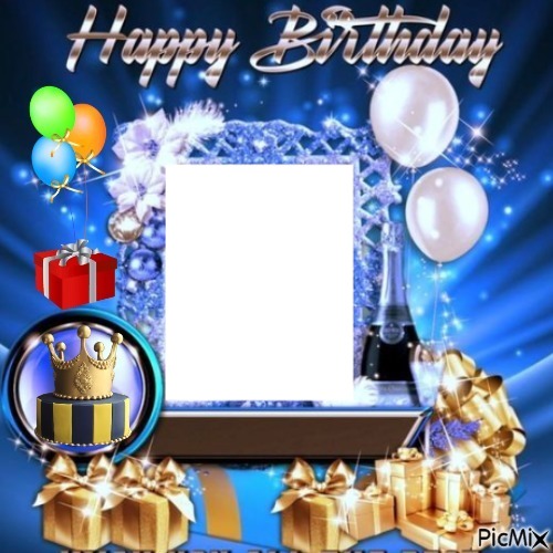 Happy Birthday Photo Frame Effect | Pixiz