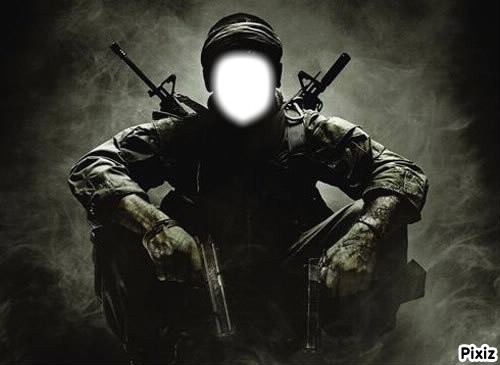 Call Of Duty Black Ops Photo Frame Effect | Pixiz