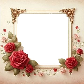 Flowers frame Fotomontage | Pixiz