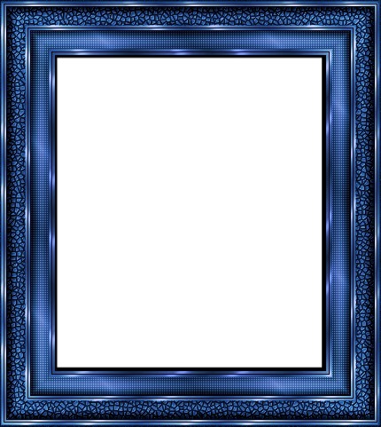 Cadre Carré Bleu Royale Photo Frame Effect | Pixiz