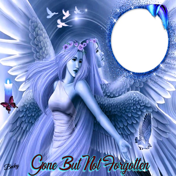 Gone But Not Forgotten Photo Frame Effect | Pixiz