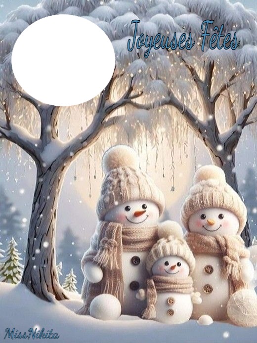 Joyeuses fêtes Montage Photo | Pixiz