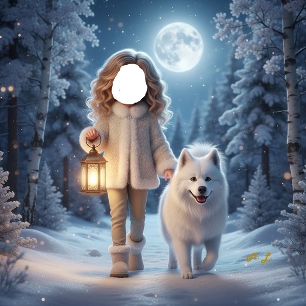 Winter Photo Frame Effect | Pixiz