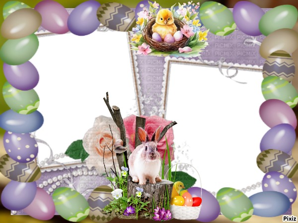 Ostern Photo Frame Effect | Pixiz
