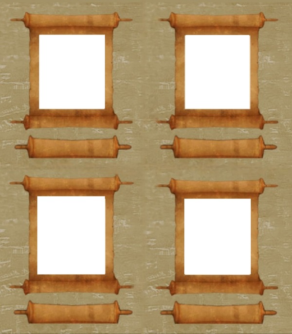 2025 Lola Yaya Scroll Brown Under Photo Frame Effect | Pixiz