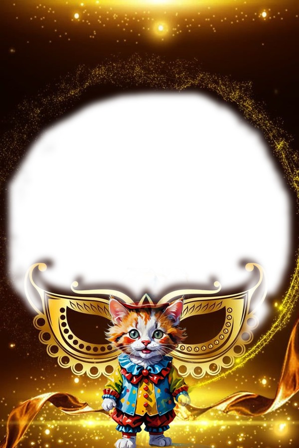 Mardi Gras Photo Frame Effect | Pixiz