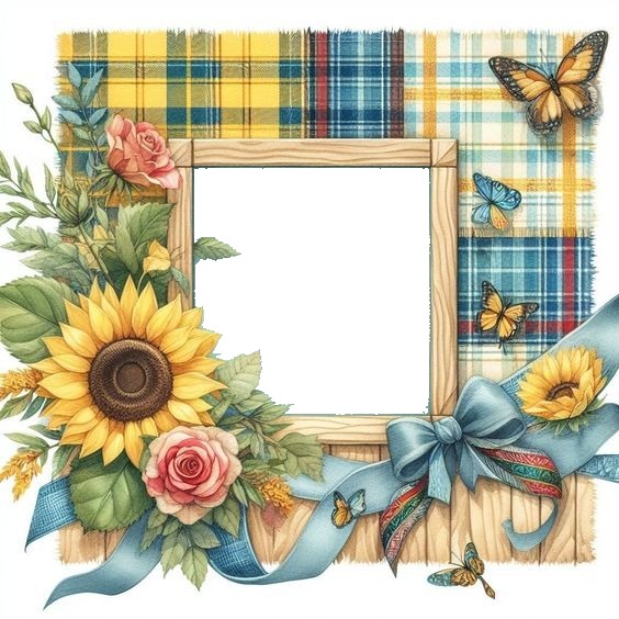 Flowers Frame Photo Frame Effect | Pixiz