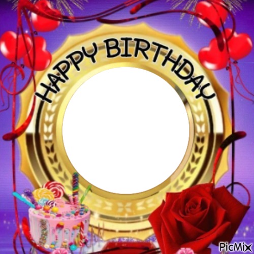 Happy Birthday Photo Frame Effect | Pixiz