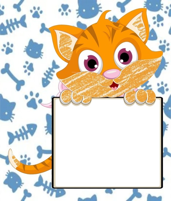 Kid Cats Photo Frame Effect | Pixiz