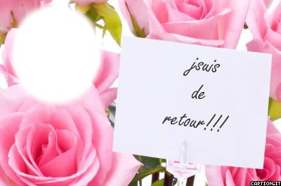 de retour Montage photo | Pixiz