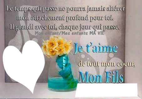 mon fils Montage photo | Pixiz