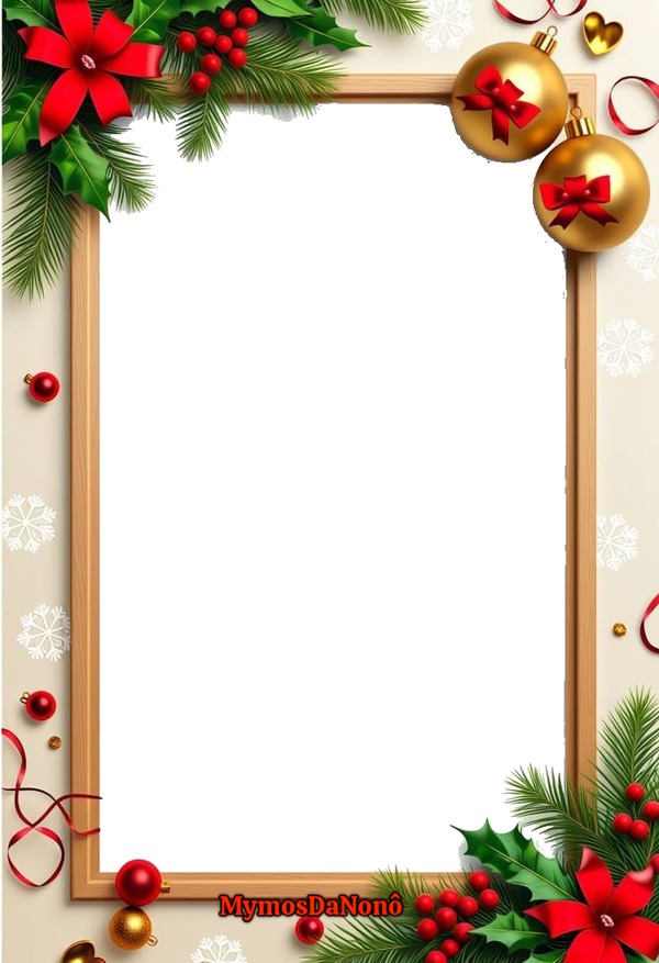 FELIZ NATAL 🌲MYMOSDANONÔ Photo Frame Effect | Pixiz