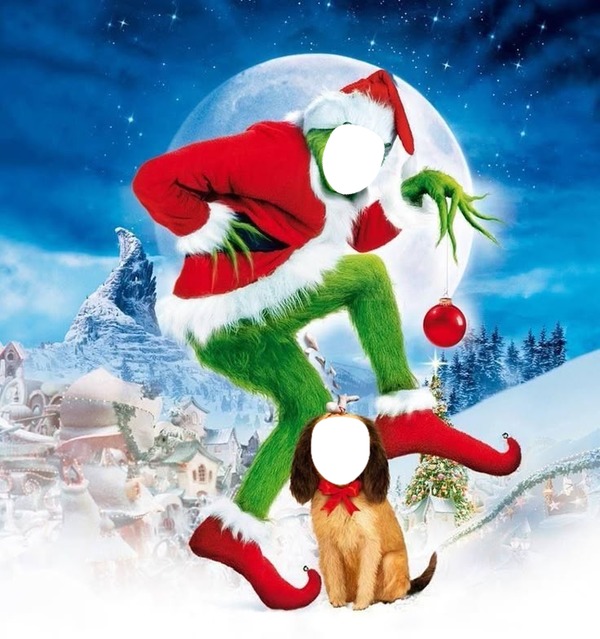 Grinch Fotomontagem | Pixiz