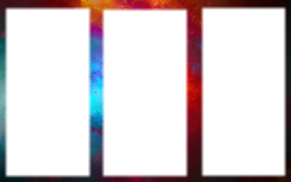 Le Triple Cadre Photo Frame Effect | Pixiz