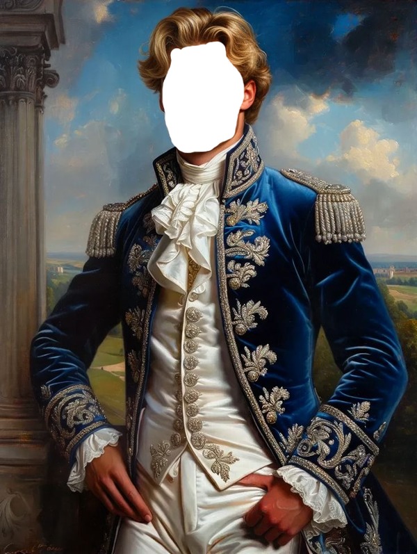 Pepe U Rococo Photo Frame Effect | Pixiz