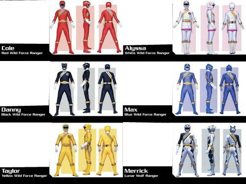 Power Rangers Design Template | Pixiz