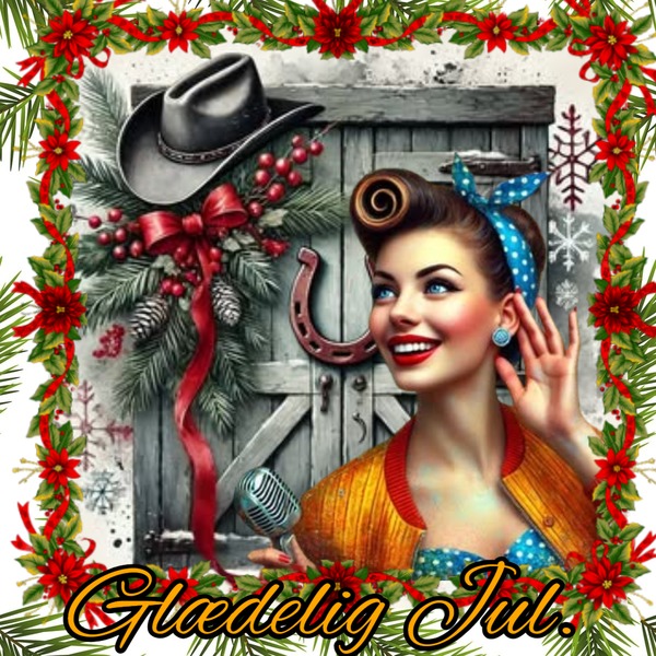 glædelig jul Design Template | Pixiz