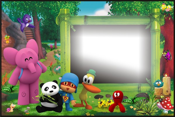 Pocoyo Montaje fotografico | Pixiz