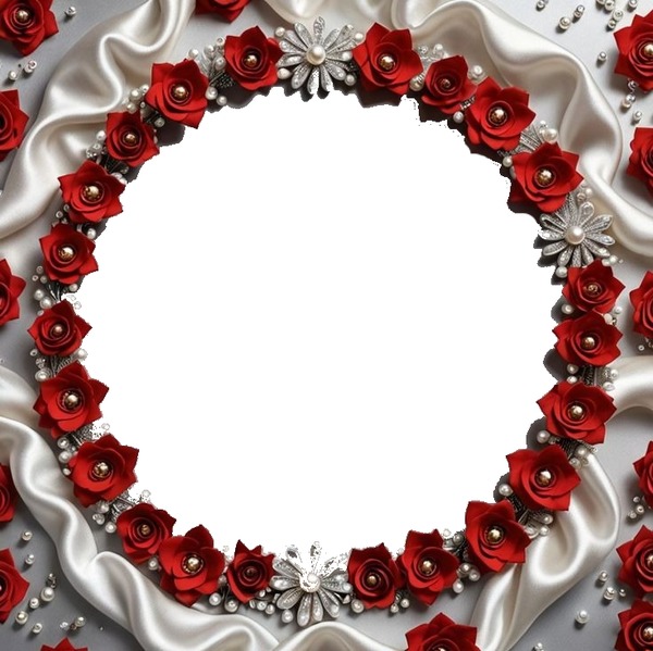 Flowers frame Montage photo | Pixiz