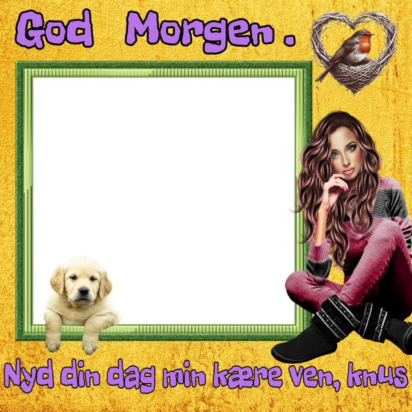 Morgen Photo Frame Effect | Pixiz