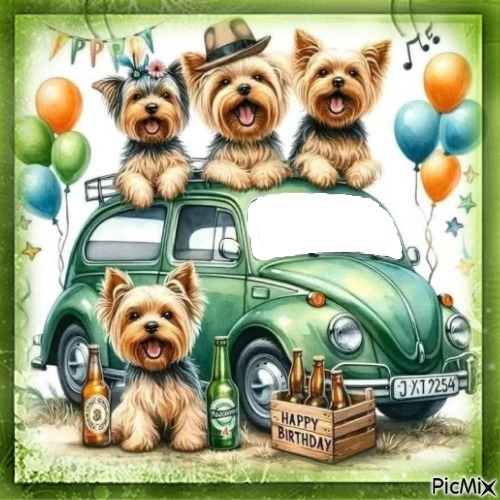 Happy Birthday Photo Frame Effect | Pixiz