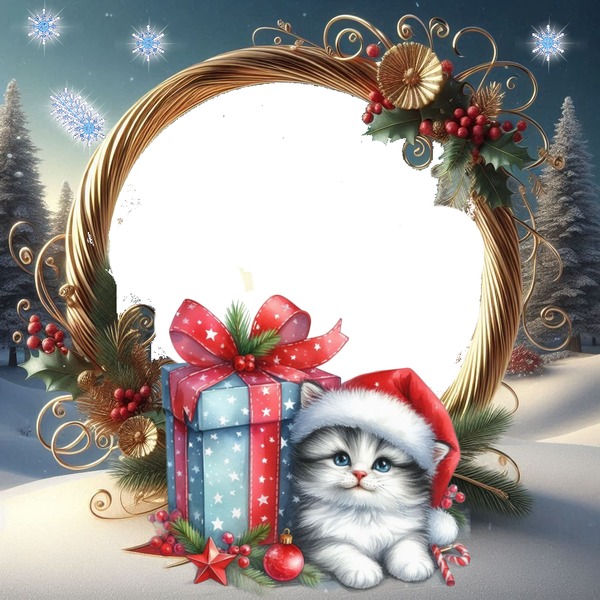 Winter Photo Frame Effect | Pixiz