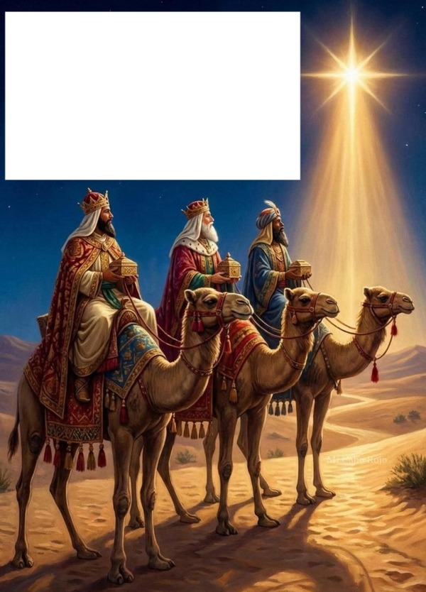 Reyes Magos Photo Frame Effect | Pixiz