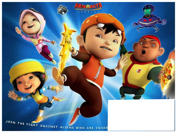 BOBOBOY Design Template | Pixiz