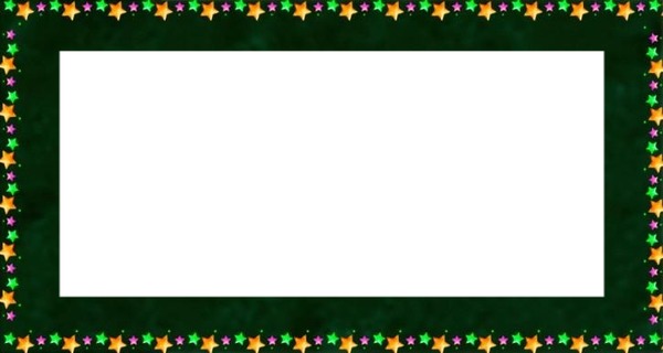 green star frame vertical frame Montage photo | Pixiz