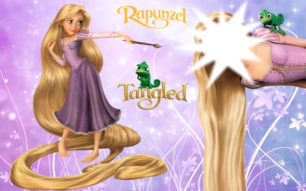 Rapunzel Montaje fotografico | Pixiz