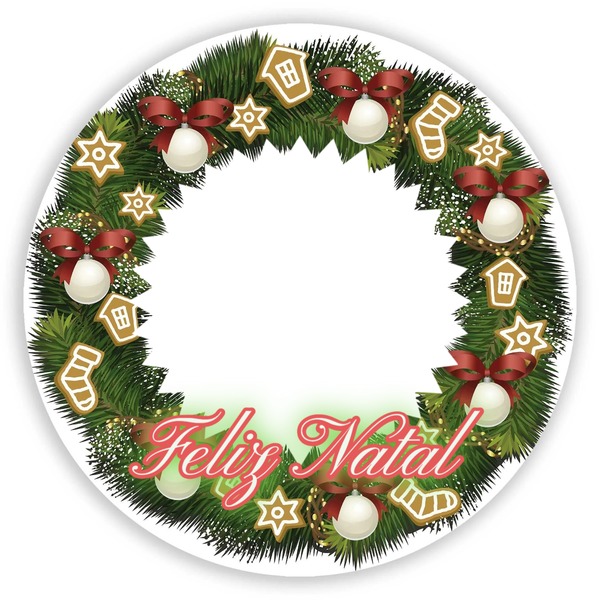 DMR - NATAL - GUIRLANDA NATALINA.25 Photo Frame Effect | Pixiz