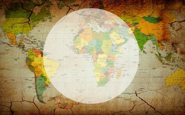 Mapmonde 02 Design Template | Pixiz