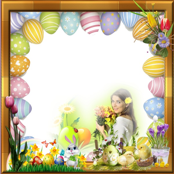 Ostern Photo Frame Effect | Pixiz