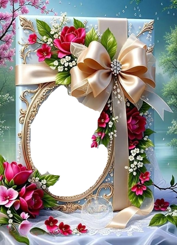 Renewilly Marco Oval Photo Frame Effect | Pixiz