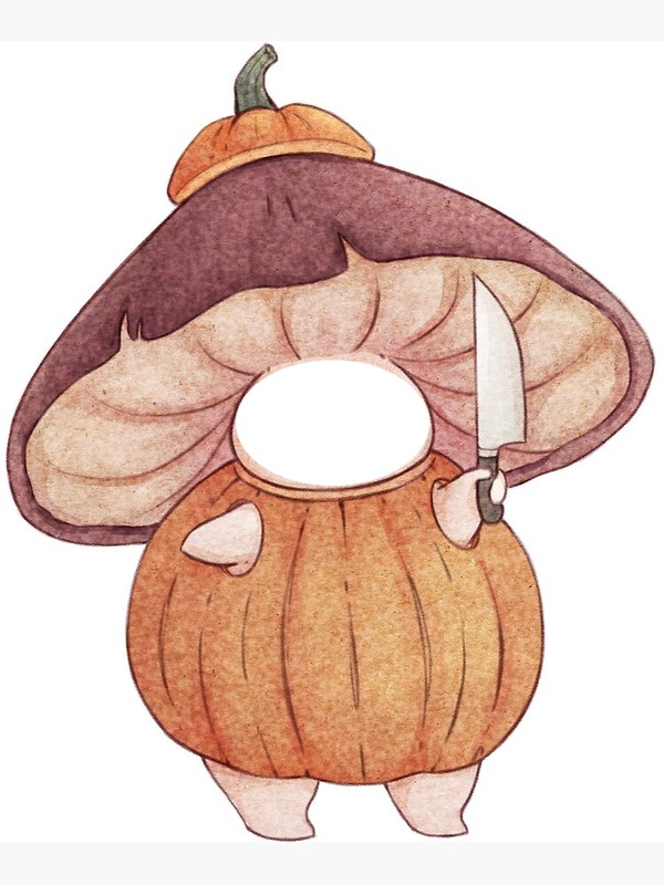 Halloween hongo Design Template | Pixiz