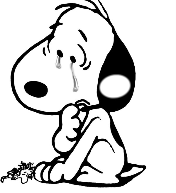 Snoopy Sad
