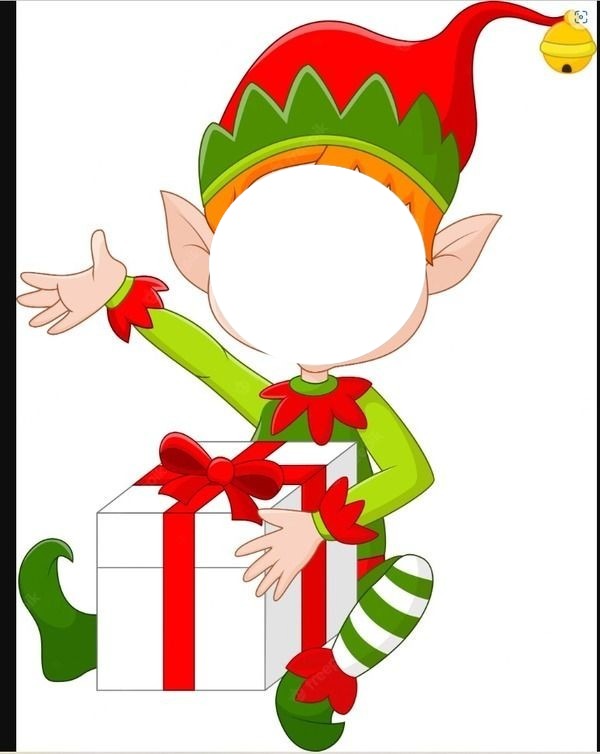 Christmas Elf Photo Frame Effect | Pixiz