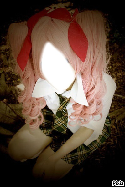 Megumi Shimizu Photo Frame Effect | Pixiz