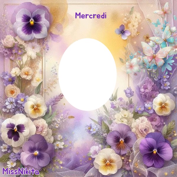 MERCREDI Photo Frame Effect | Pixiz