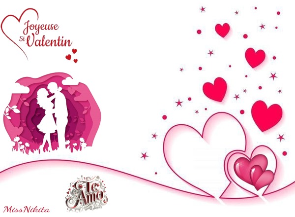 SAINT VALENTIN Photo Frame Effect | Pixiz