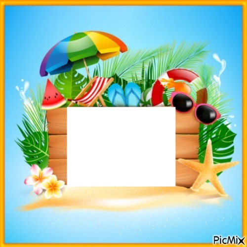 Summer Photo Frame Effect | Pixiz