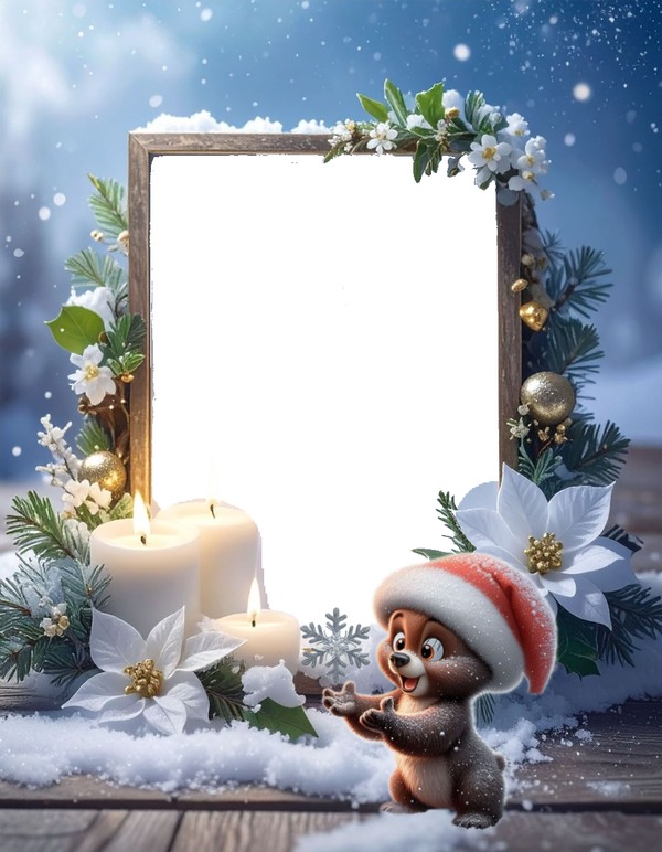 Winter Photo Frame Effect | Pixiz