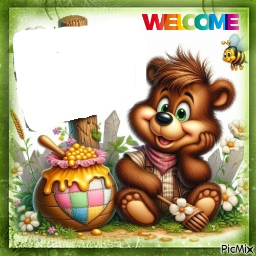 Welcome Photo Frame Effect | Pixiz
