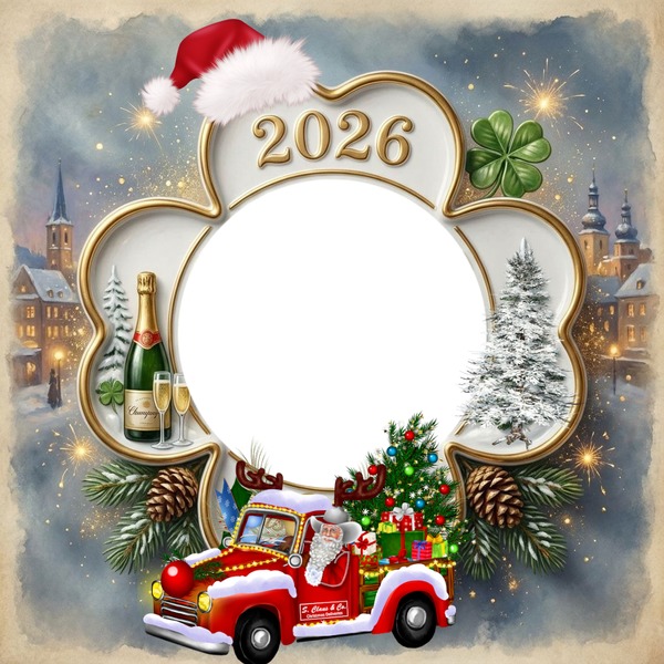 Winter Photo Frame Effect | Pixiz