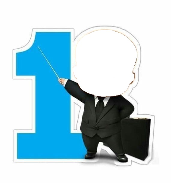 Boss Baby 1st Birthday Photo Frame Effect | Pixiz