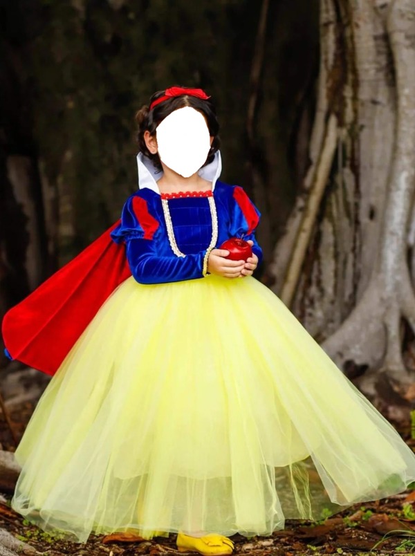 Snow White Photo Frame Effect | Pixiz