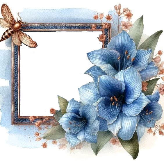Flowers Frame Photo Frame Effect | Pixiz
